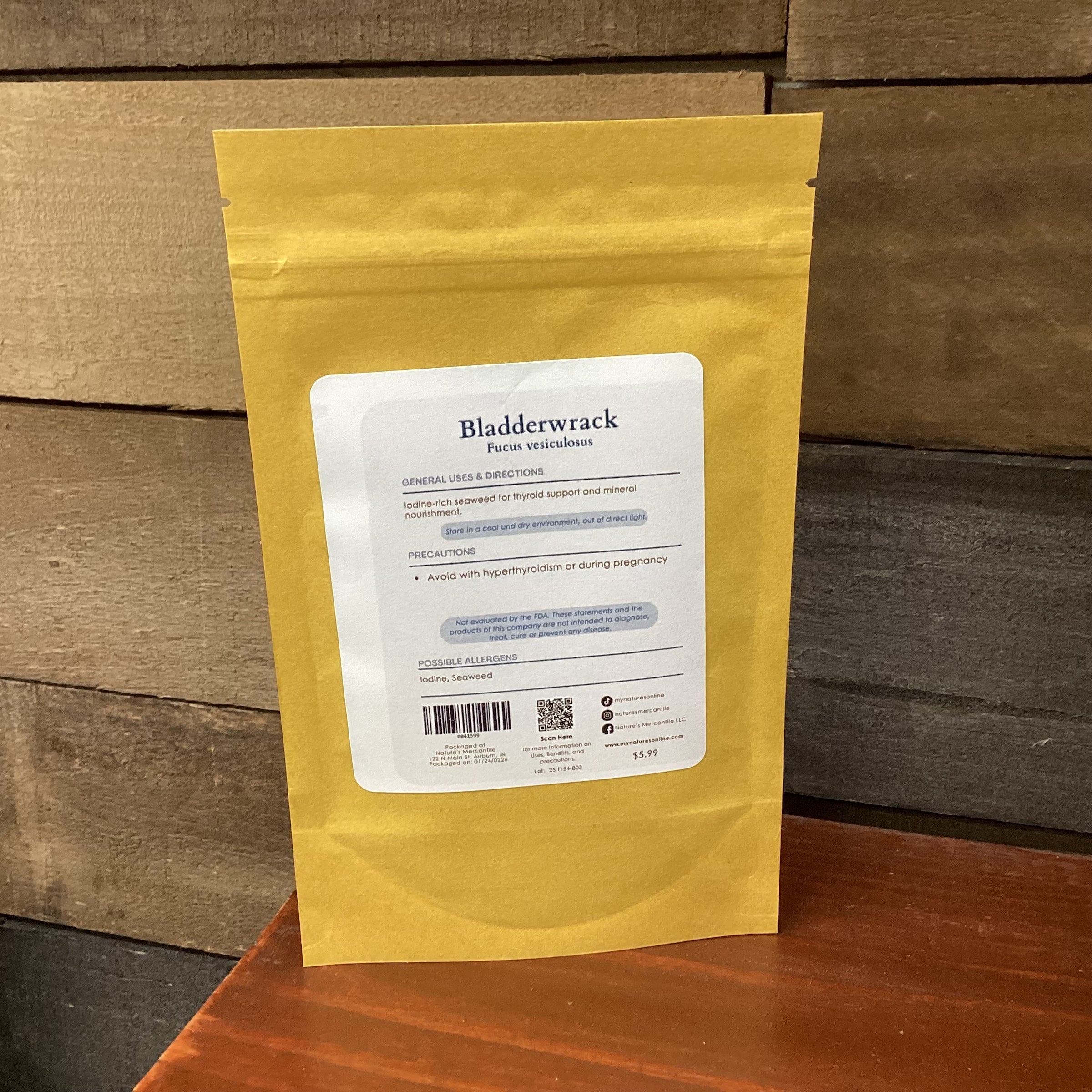 Bladderwrack Created with Purpose HERBAL WELLNESS > DRIED HERBS ...